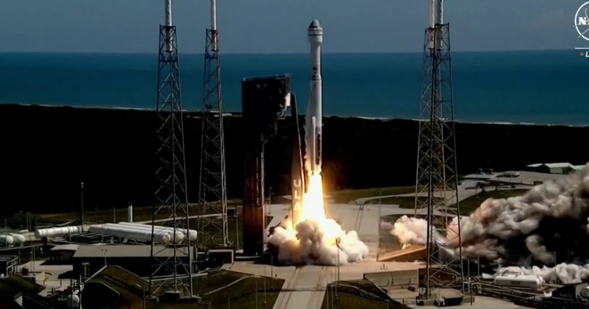 Boeing's Starliner is launched on historic mission