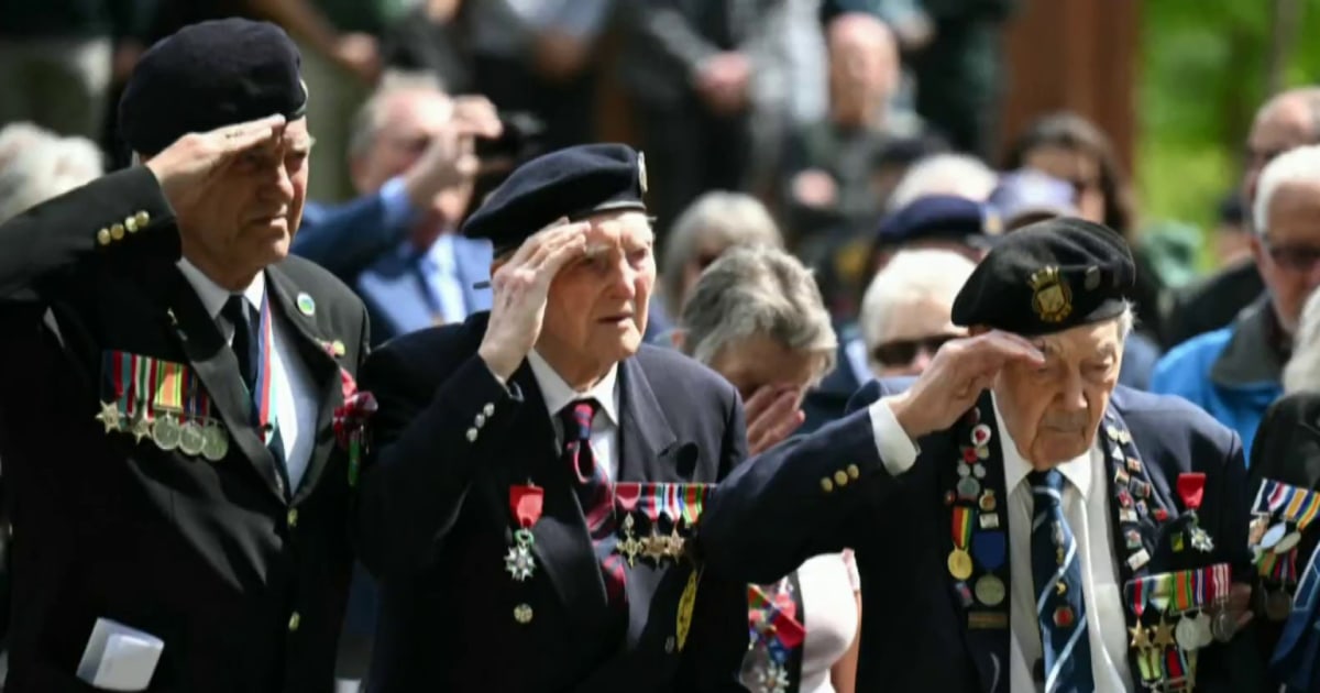 Biden joins world leaders saluting D-Day heroes on 80th anniversary