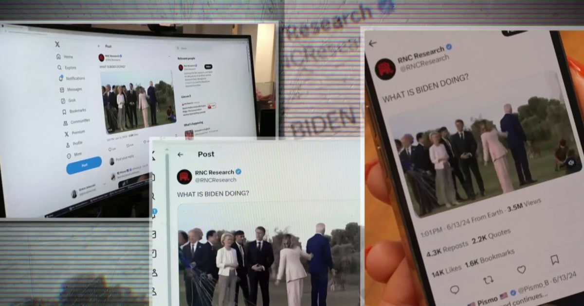 Presidential campaigns battle over videos the Biden team dubs "cheap fakes"