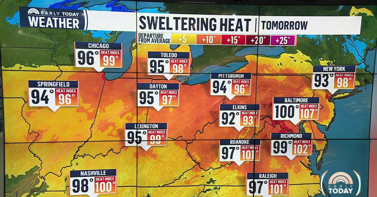 Record heat will impact 64 million Americans this weekend