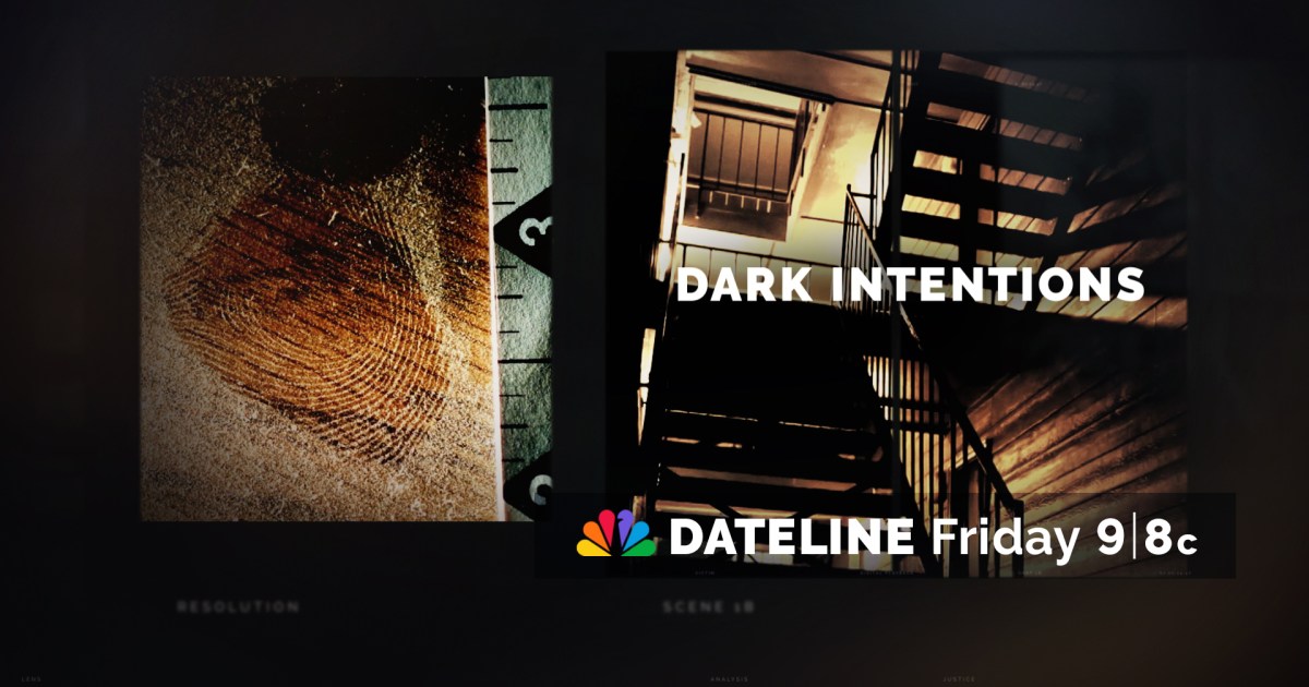 DATELINE FRIDAY SNEAK PEEK: Dark Intentions