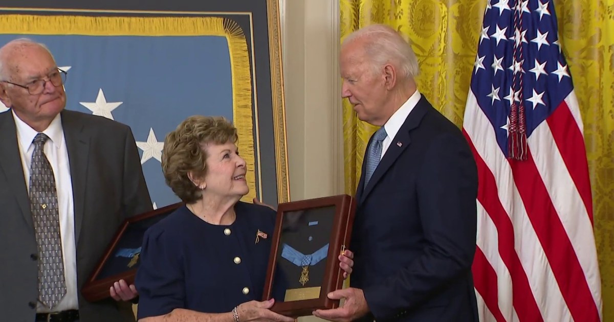 Biden presides over Medal of Honor ceremony at White House