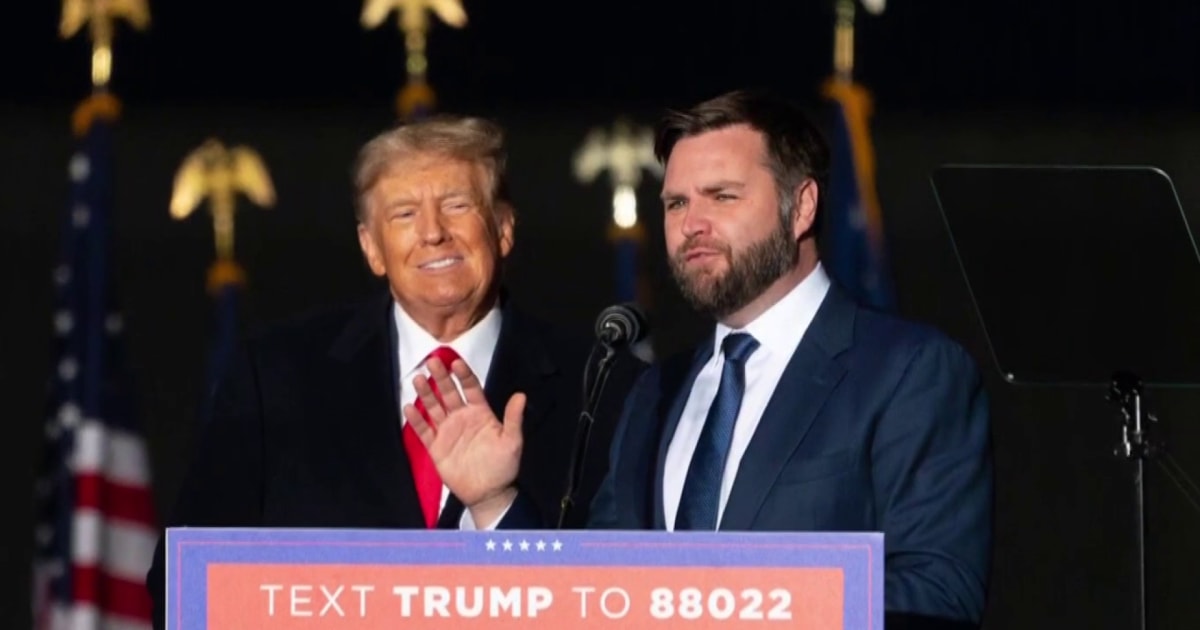 Trump announces JD Vance as running mate