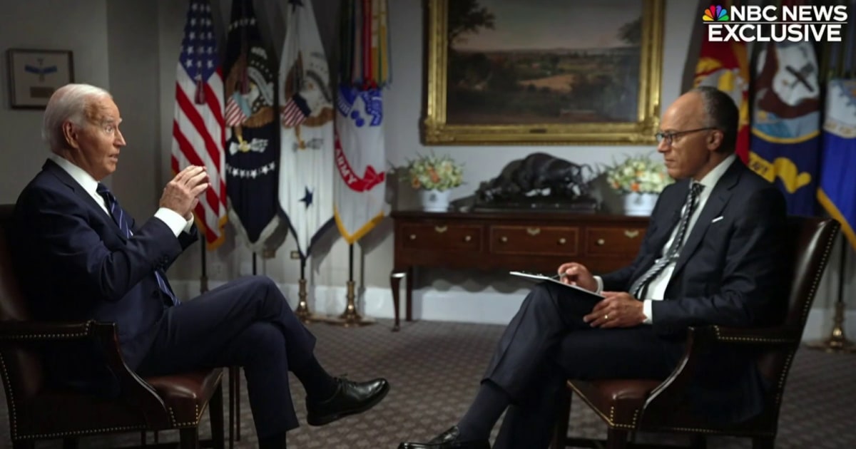 Exclusive: Biden on his conversation with Trump and heated campaign ...