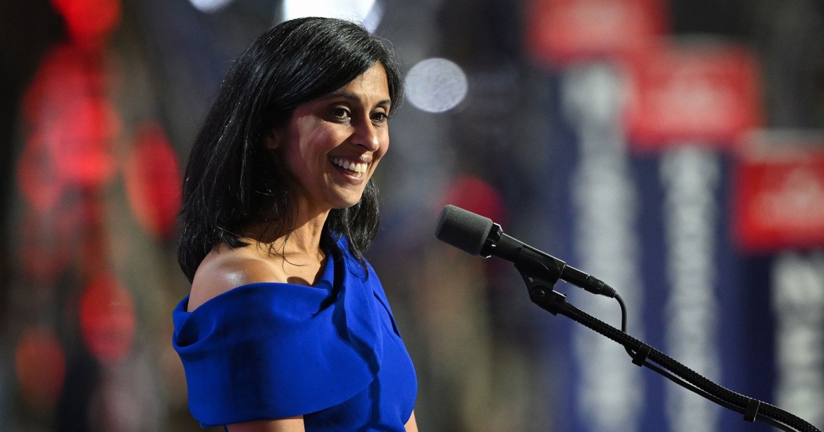 Usha Vance introduces her husband JD Vance at the Republican National ...
