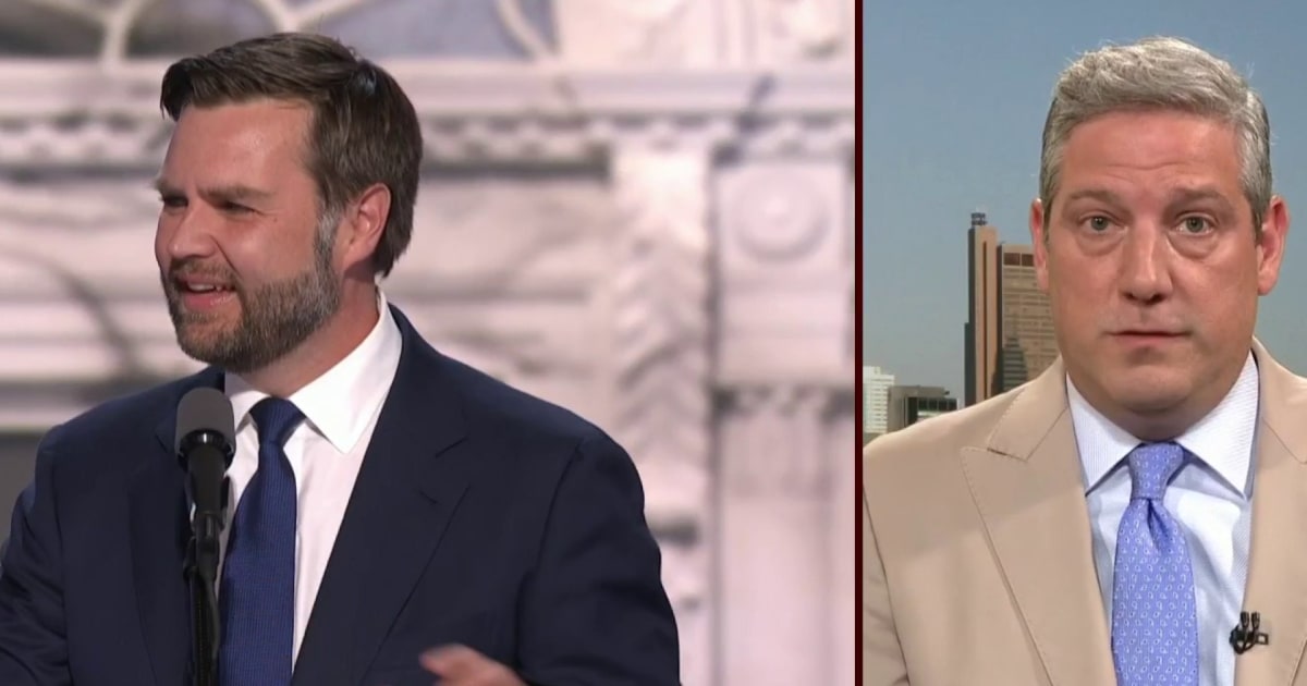 'Vance is willing to say whatever to climb the political ladder': Tim Ryan