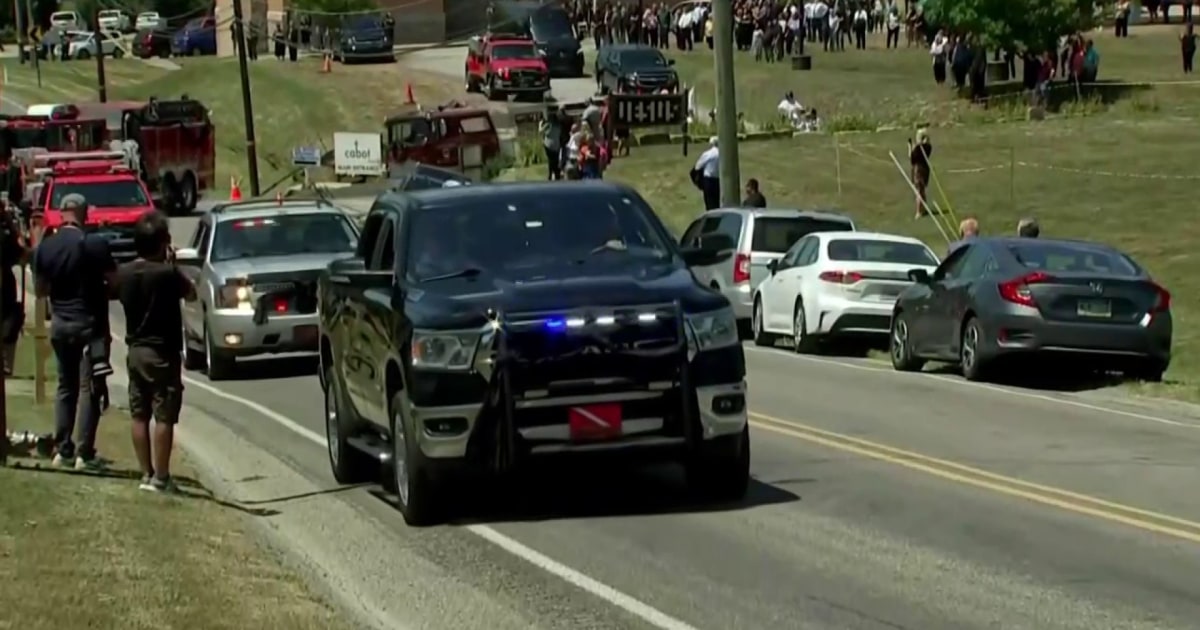 Mourners gather for funeral to honor Corey Comperatore