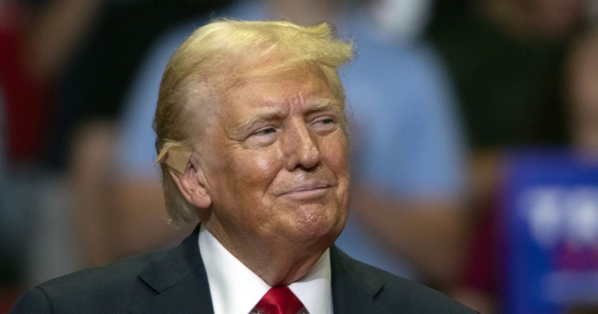 Trump reacts to Biden withdrawing from 2024 presidential race