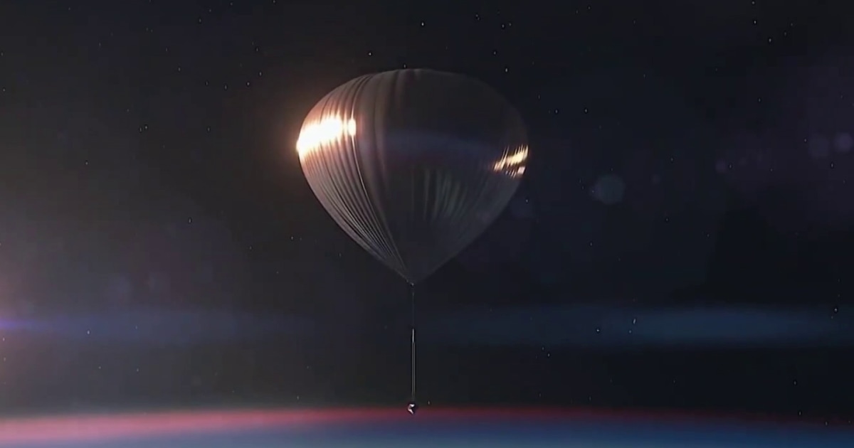 balloon fly space