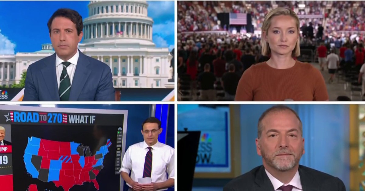 Chuck Todd and Steve Kornacki examine the race in battleground states