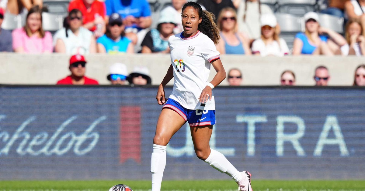 Soccer player Casey Krueger excited to be back at Olympics