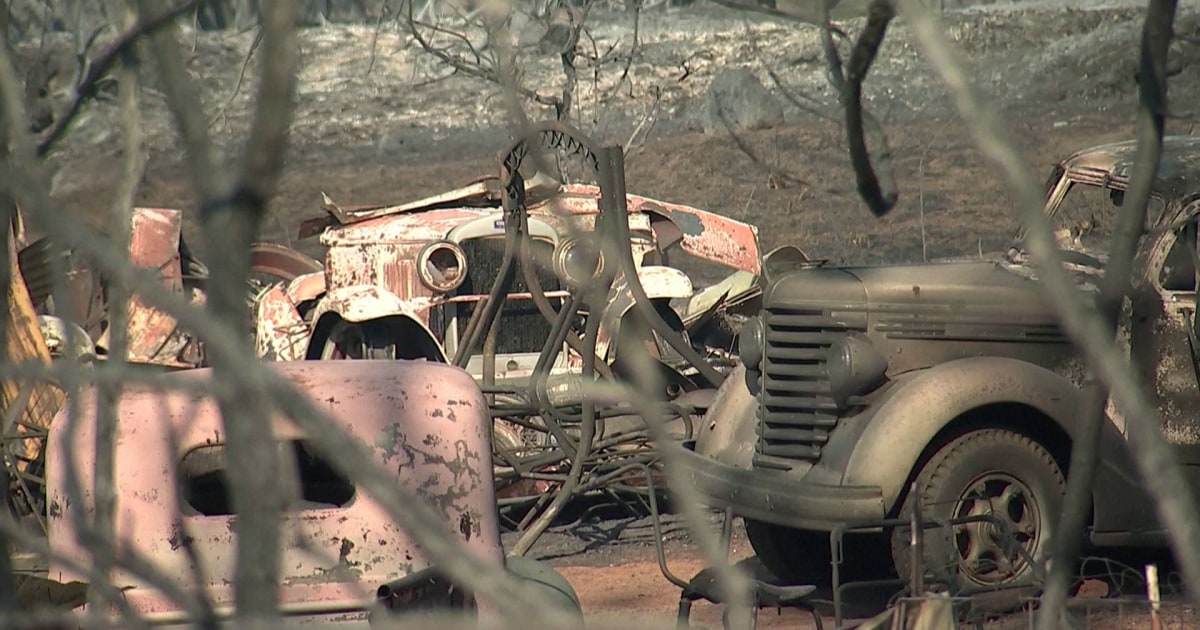 Community destroyed by California's Park Fire starts to recover