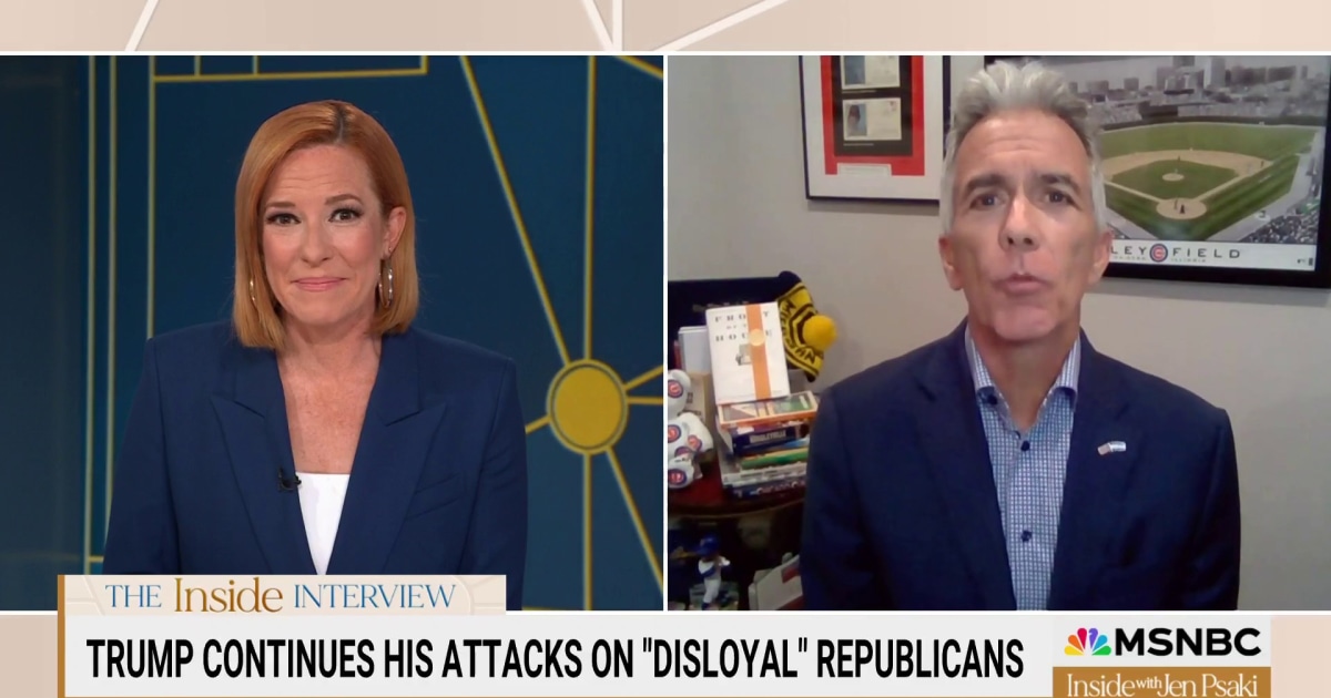 Recovering MAGA Congressman Joe Walsh on launching 'Republicans for Harris'