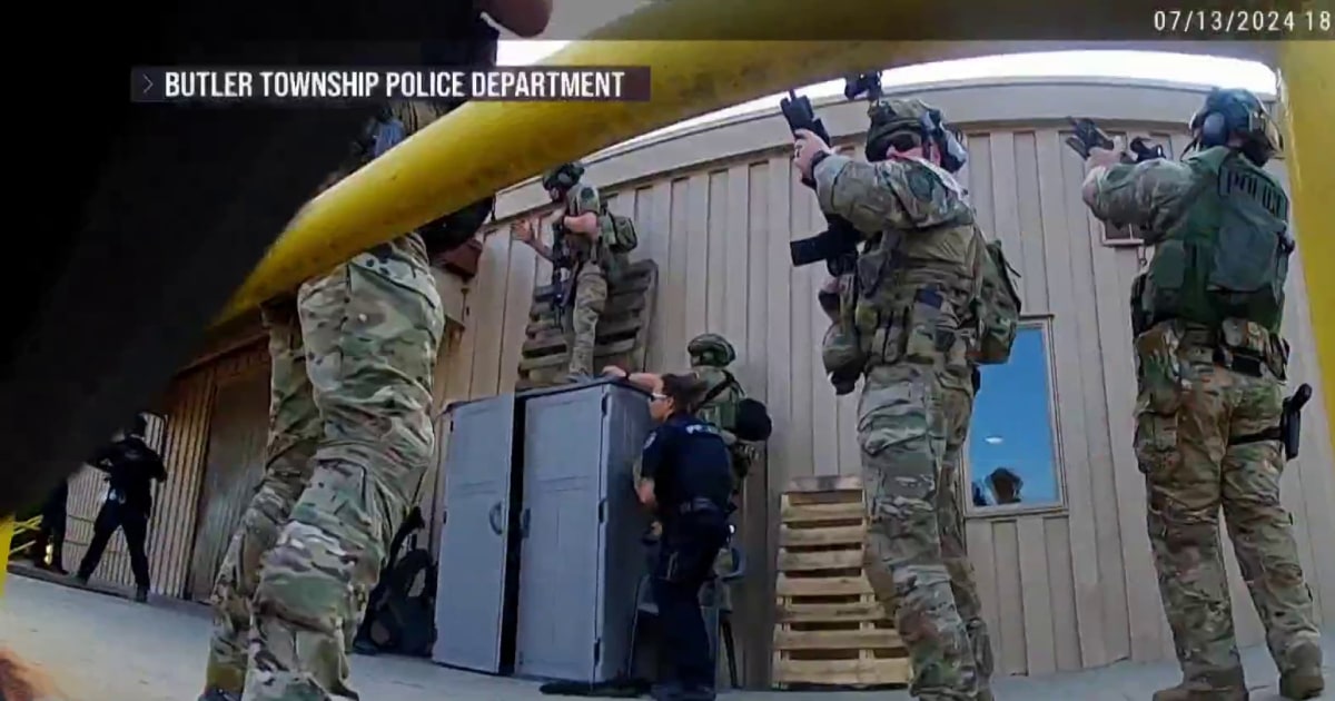 Body cam video reveals more about the attempted assassination of Trump