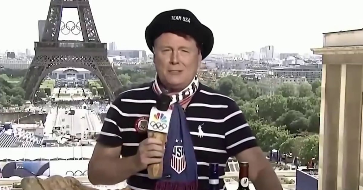 Jay Gray's best outfits and moments from covering the Paris Olympics