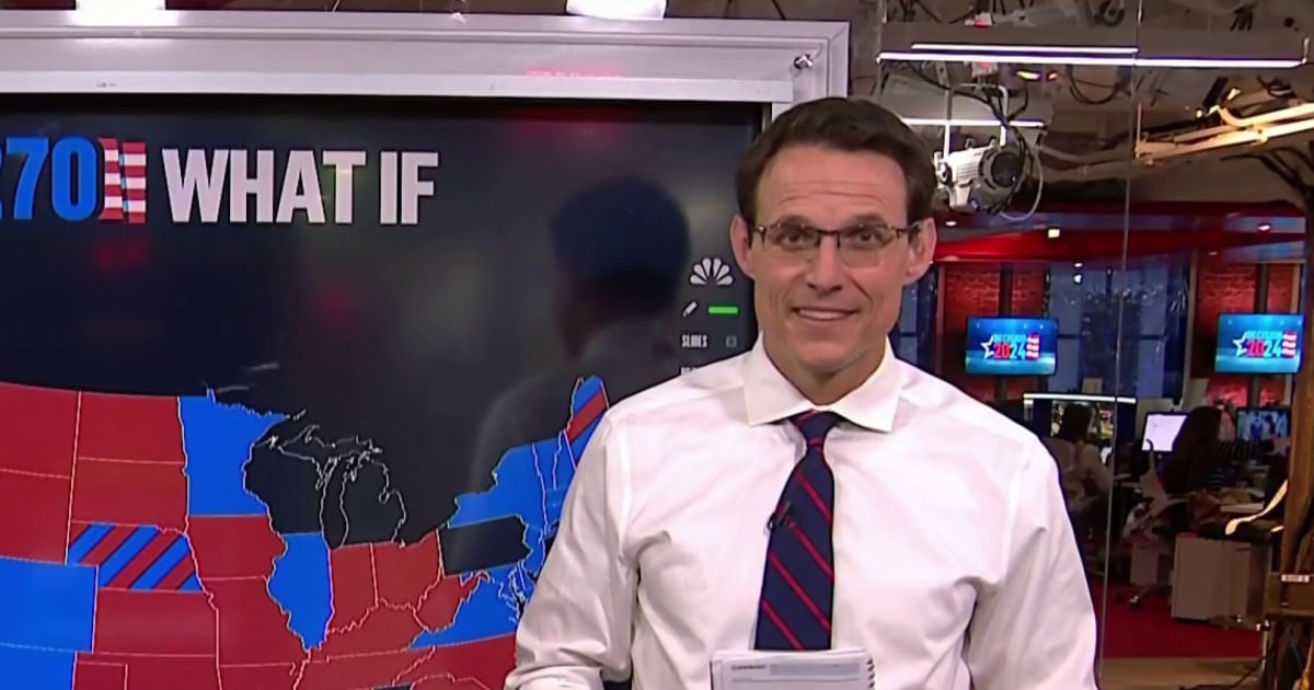 Steve Kornacki breaks down the road to 270 electoral votes