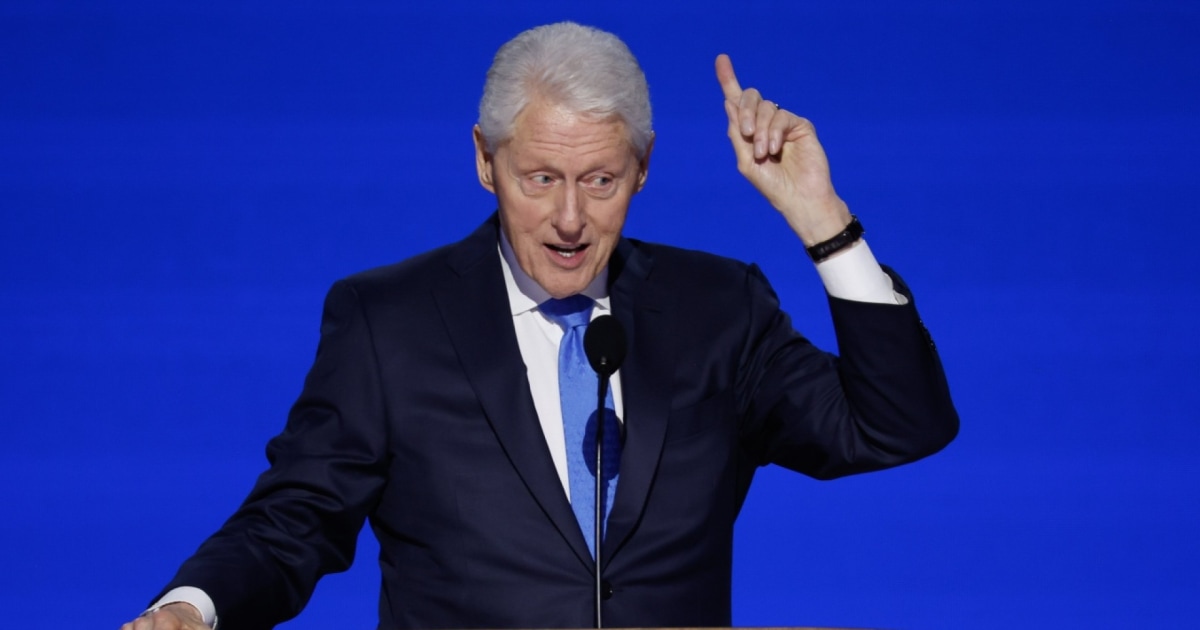 Watch former President Clinton's full remarks at the DNC