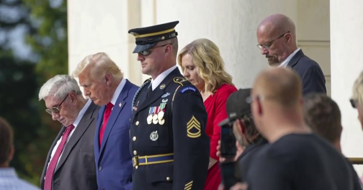 Arlington National Cemetery confirms 'incident' during Trump visit