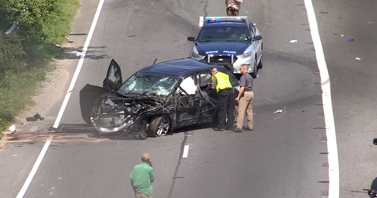 Virginia toddler killed in car crash after being abducted with siblings