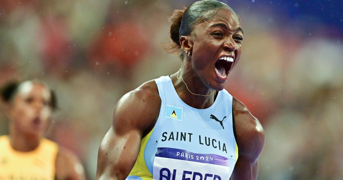 Julien Alfred makes history, wins gold as St. Lucia's first medal