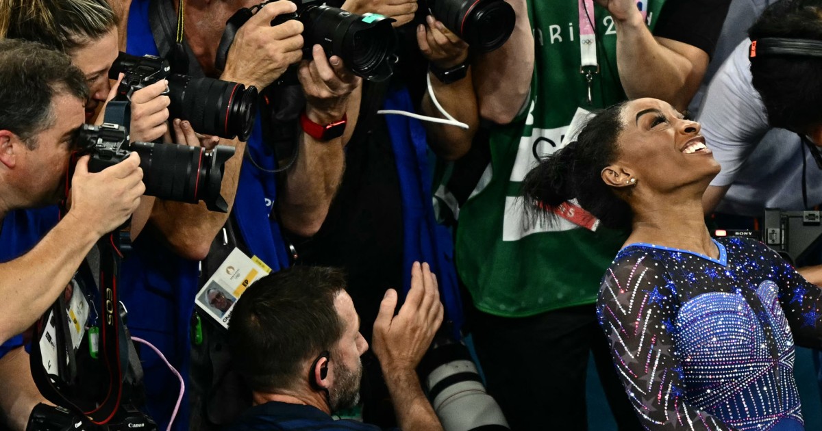 Behind the scenes on Simone Biles' path to Paris all-around gold