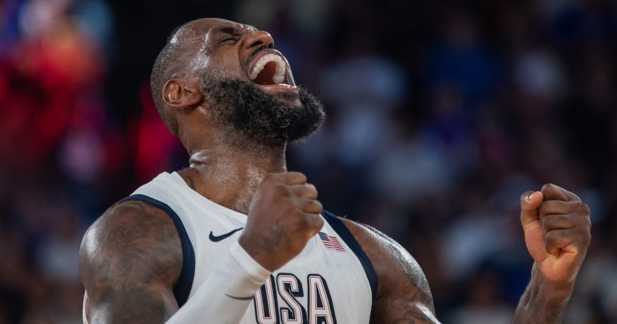 Full LeBron James highlights from U.S. basketball win vs. Serbia