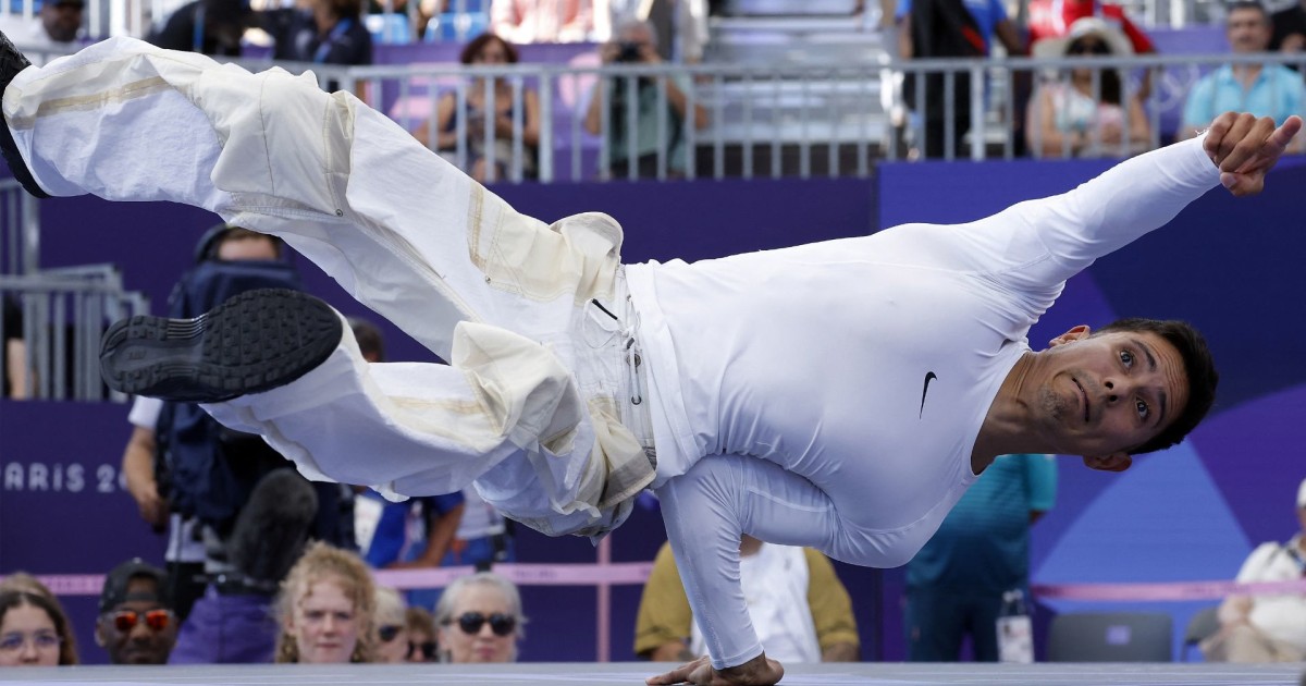B-Boy Victor makes Olympic breaking debut vs. Shigekix