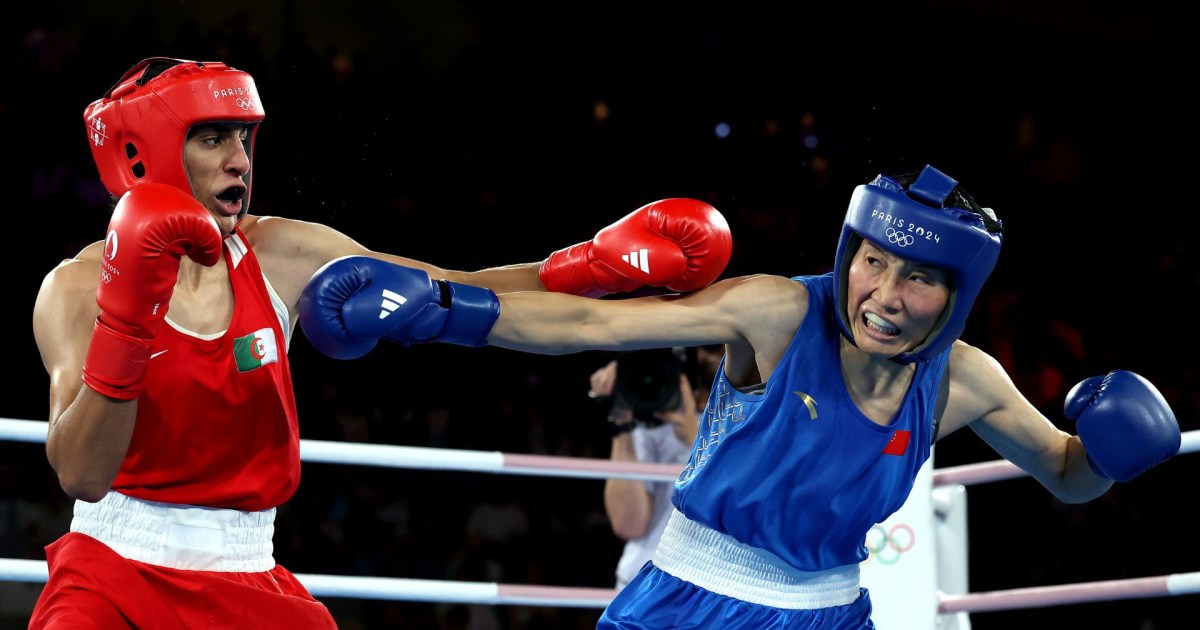 Algeria's Imane Khelif wins women's welterweight boxing gold at Paris 2024