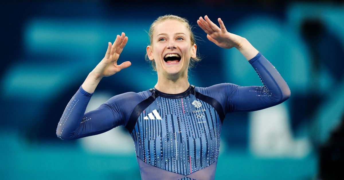 Bryony Page golden in women's trampoline final at 2024 Paris Olympics