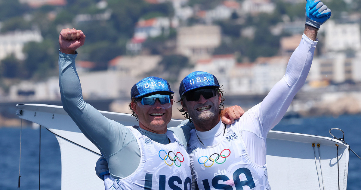 Ian Barrows, Hans Henken win first USA sailing medal since 2016 at Olympics