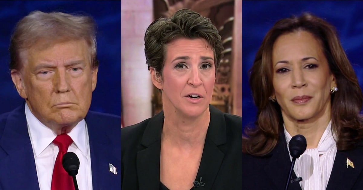 'Donald Trump got destroyed': See Maddow and MSNBC panel instantly ...