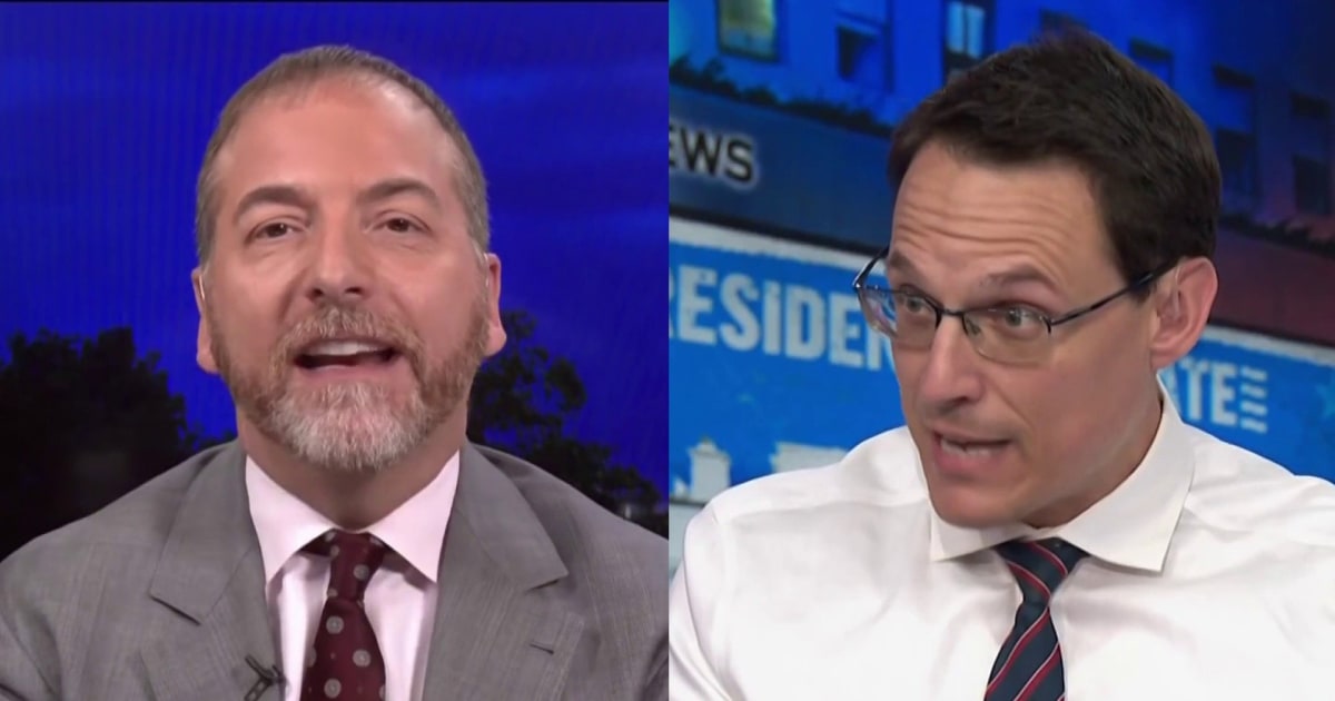 Chuck Todd, Steve Kornacki evaluate Trump's debate performance and ...