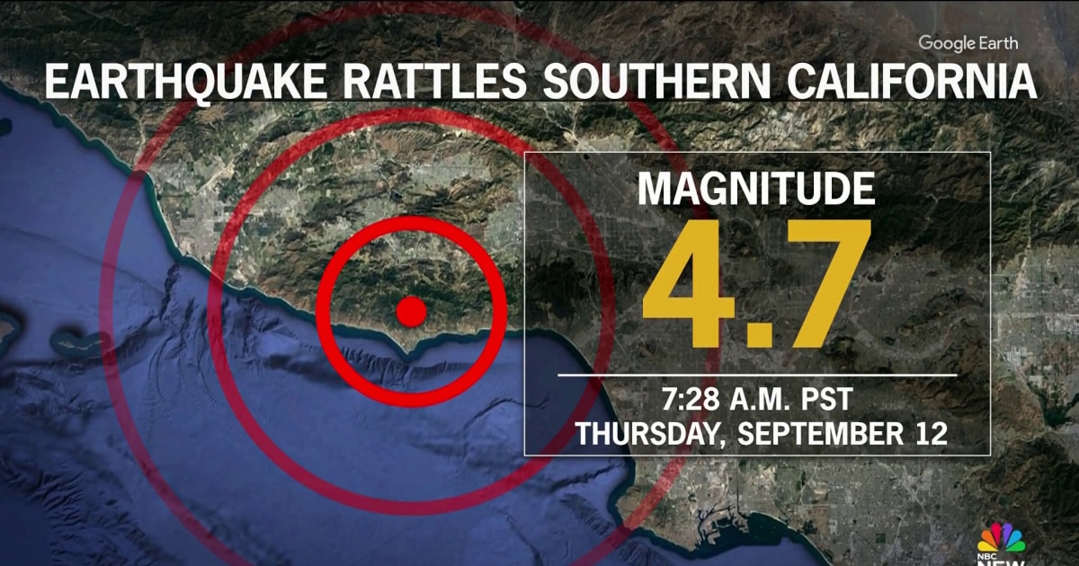4.7-magnitude earthquake felt in Malibu and along the Southern ...