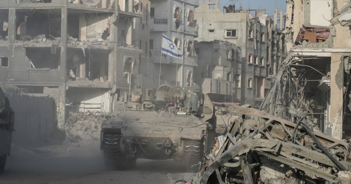Israeli military offers rare inside look at Gaza Strip as fighting rages