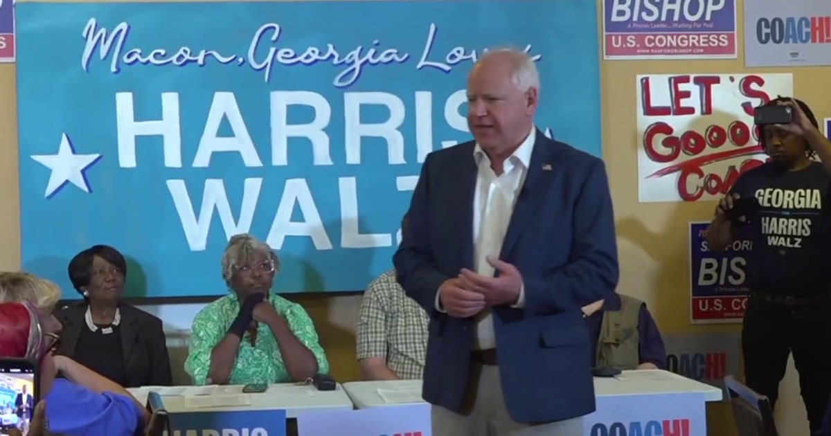Walz comments on apparent Trump assassination attempt