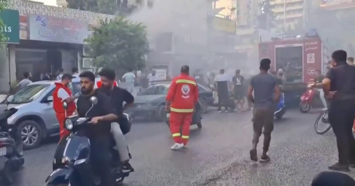 New reports of explosions in Lebanon one day after pager attacks