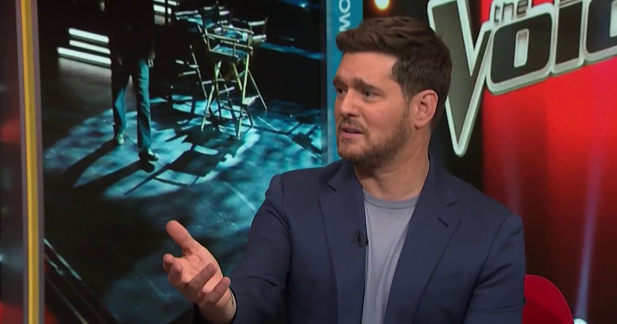 Michael Bublé describes what it is like to be a judge on ‘The Voice’