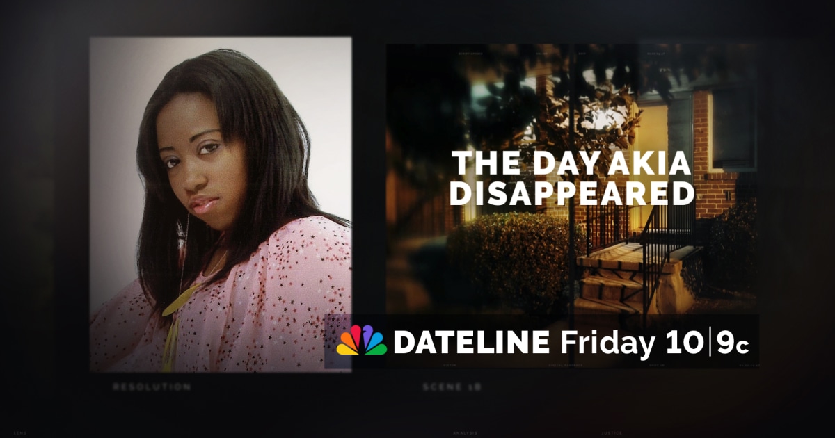 Sneak Peek: Josh Mankiewicz on Akia Eggleston case Friday 'The Day Akia ...