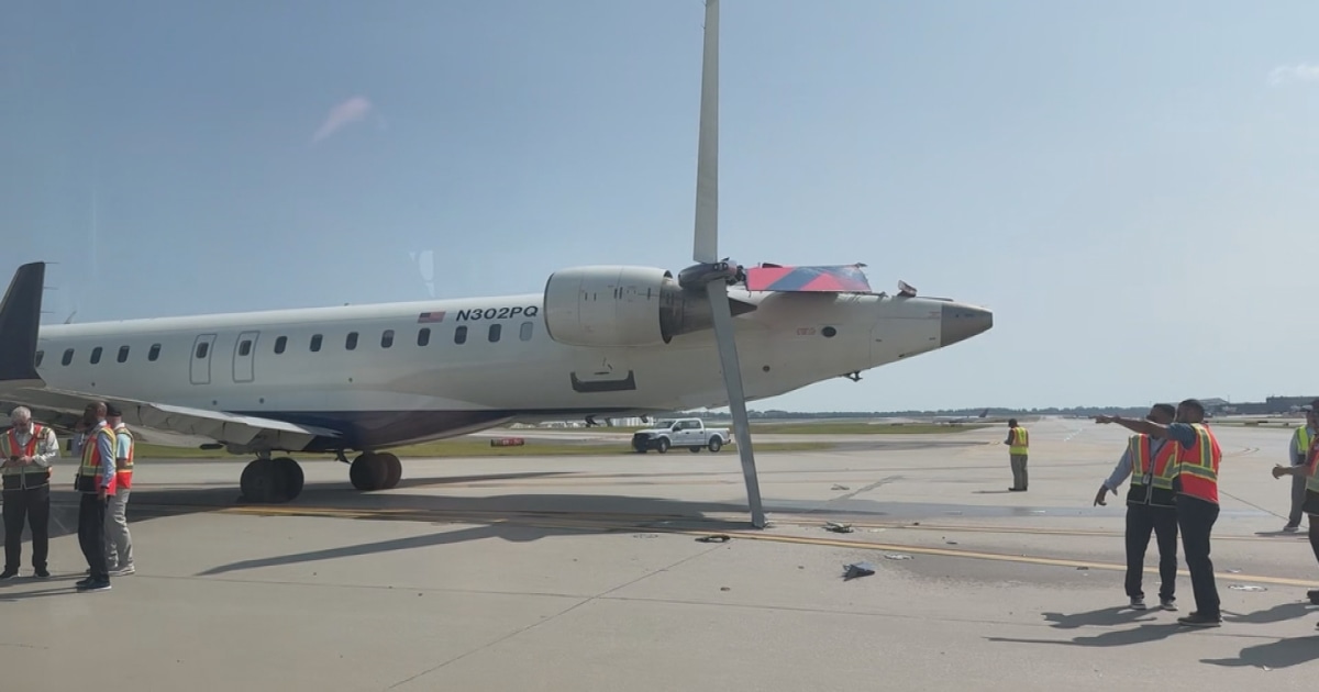 Planes damaged in runway collision at Atlanta airport