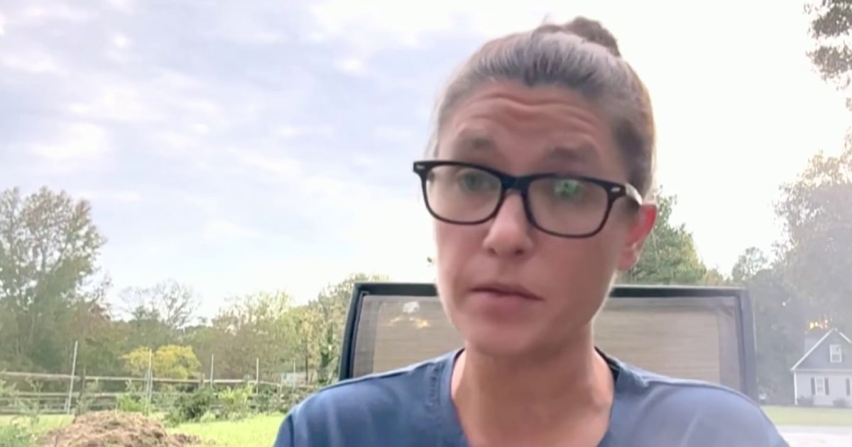 North Carolina woman says family member is stuck in mountain town after ...
