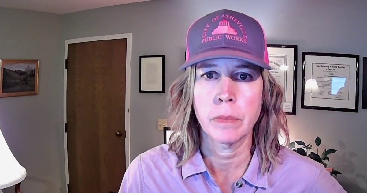 Asheville Mayor Esther Manheimer speaks on city's recovery after ...