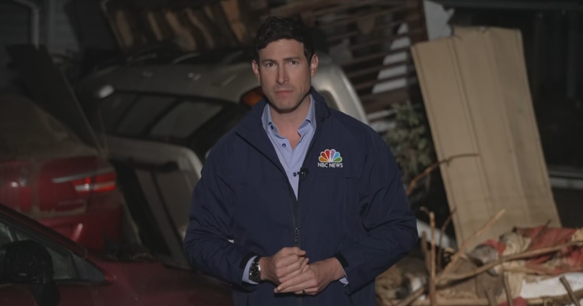 Sam Brock reports from Swannanoa, North Carolina, on Helene survivors ...