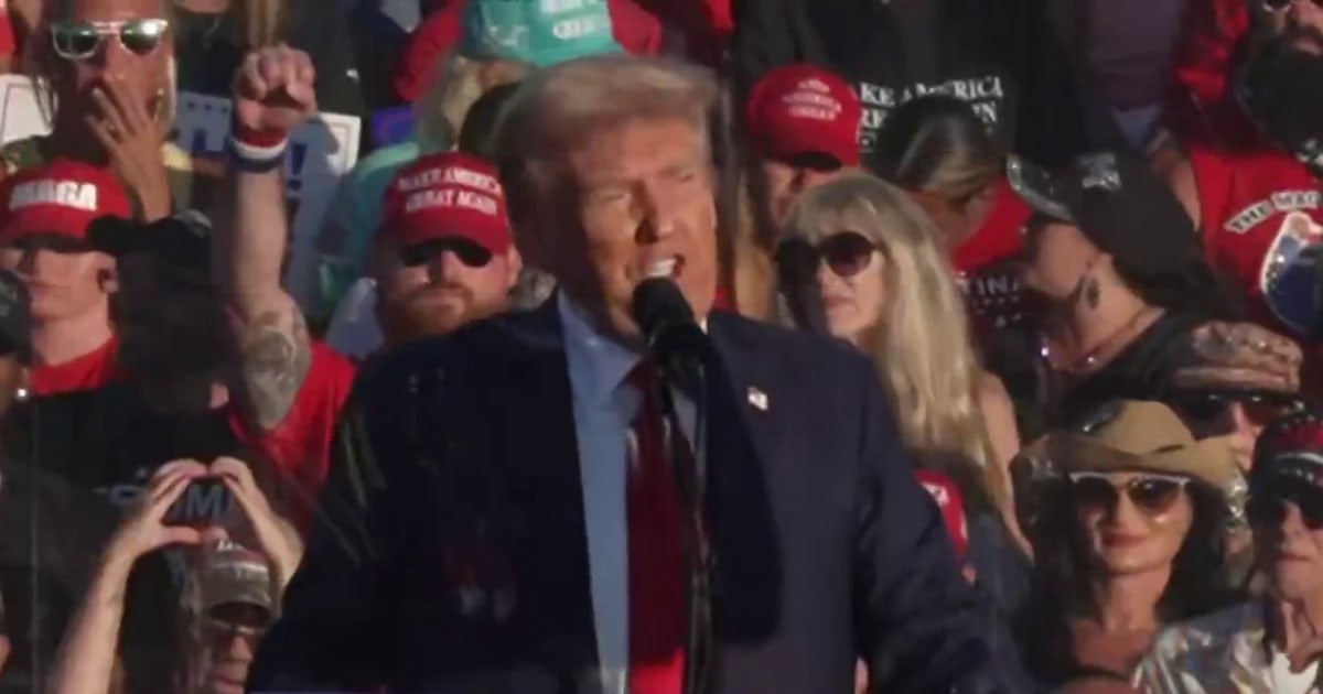 Donald Trump is back in Butler, PA following assassination attempt there
