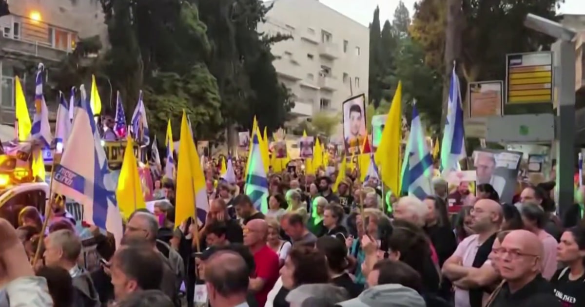 Families in Israel still feel a ‘gaping and open wound’ one year after ...