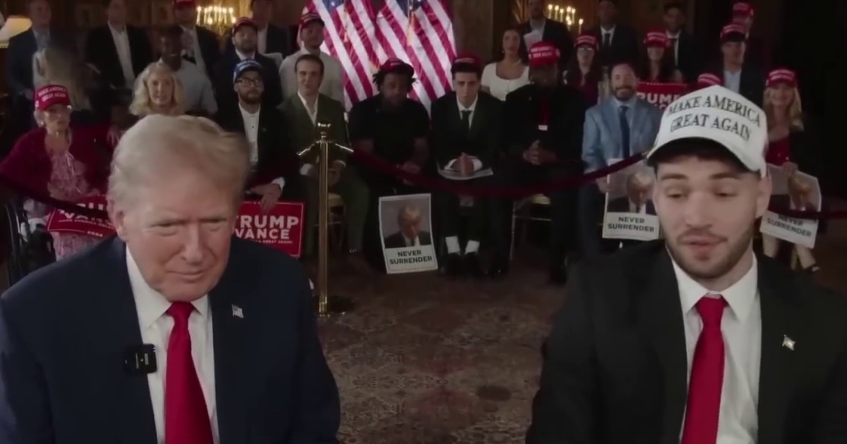 More young men are showing support for Donald Trump