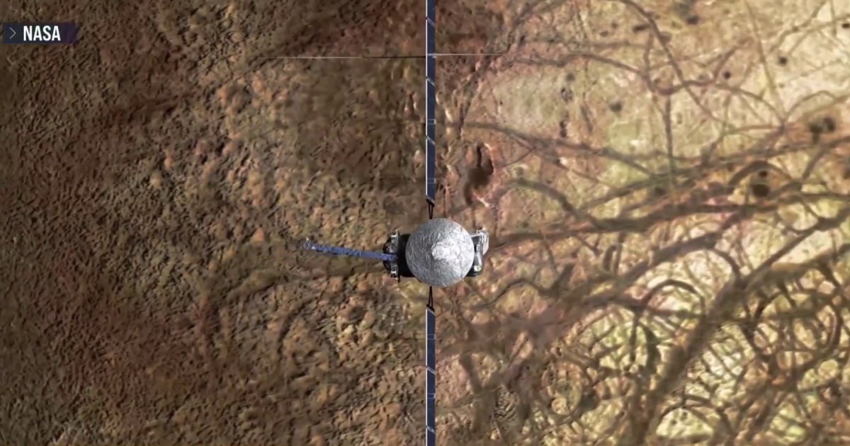 NASA's Europa Clipper blasts off on mission to Jupiter's moon