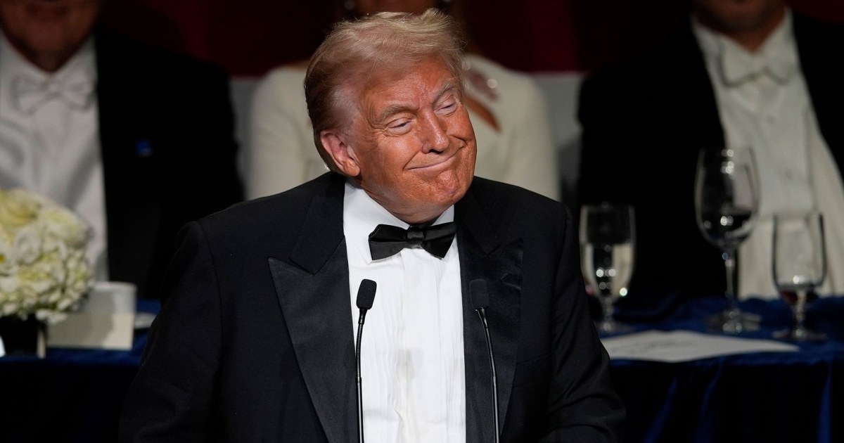 Trump wishes New York City Mayor Adams ‘good luck’ at charity dinner