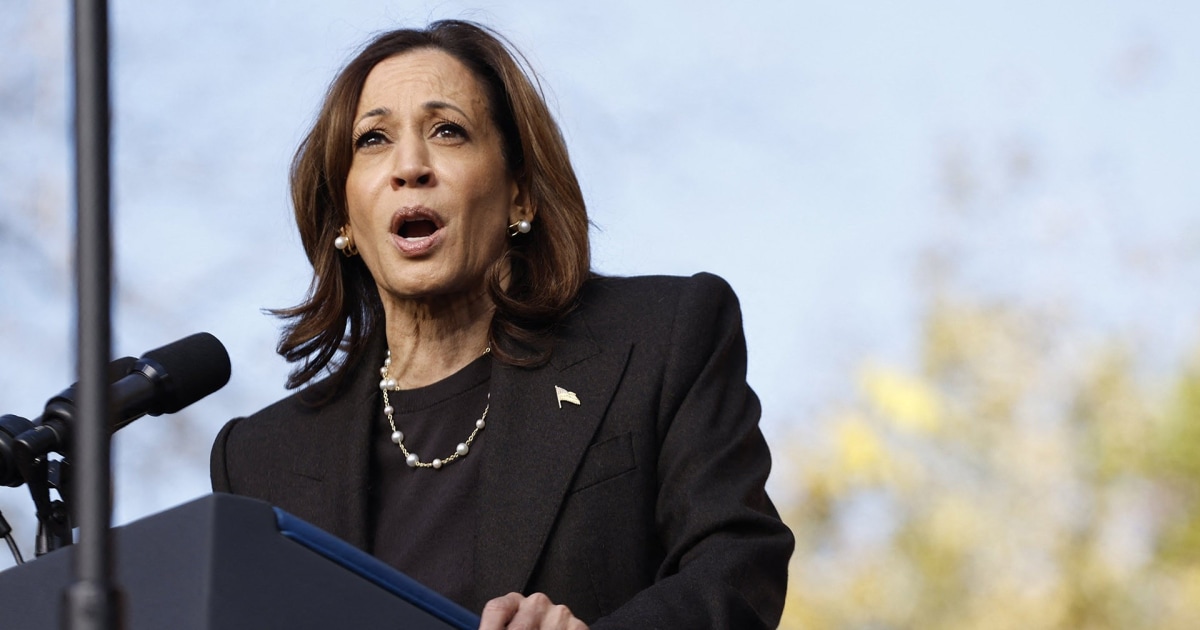 Harris continues to knock Trump for his 'enemy from within' comments