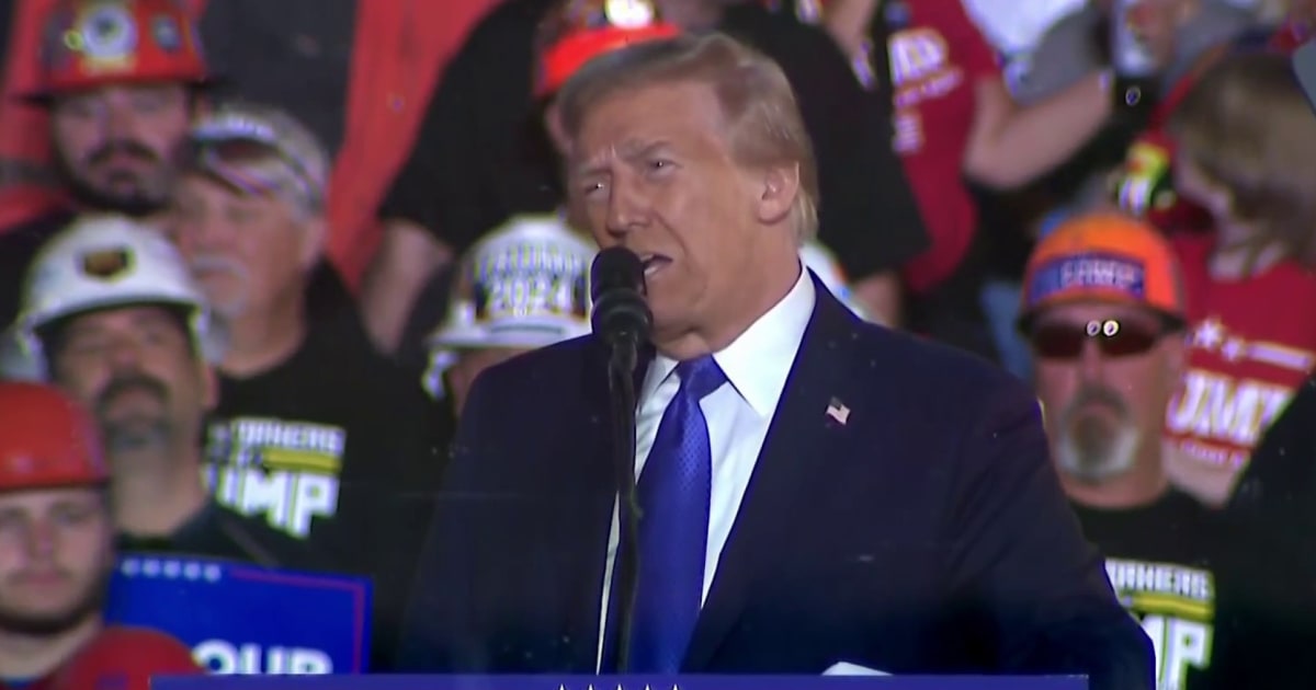 Trump doubles down on ‘enemy within’ rhetoric in final campaign push