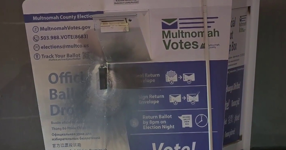 FBI investigates ballot box fires in Oregon and Washington State